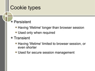 Session Management & Cookies In Php | PPT | Free Download
