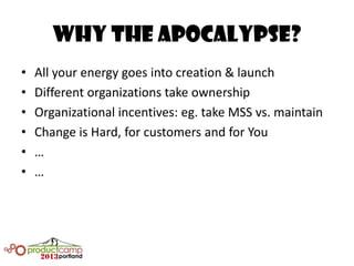 The Product Zombie Apocalypse | PDF