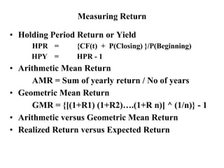 Session - Risk and Return.pptx