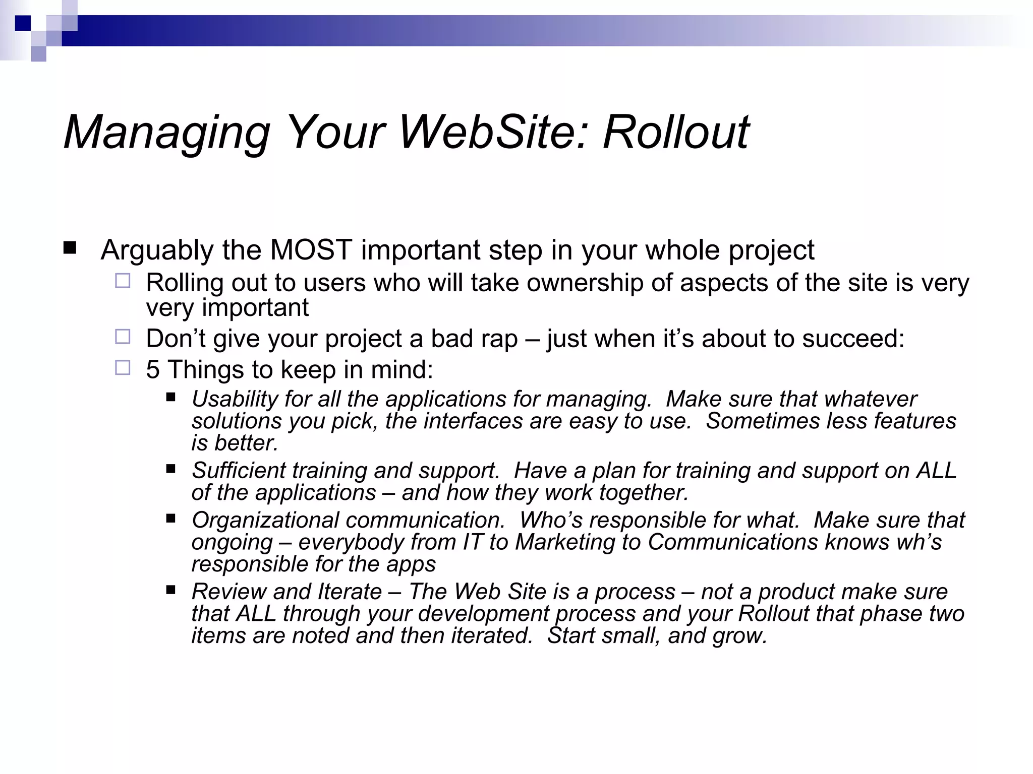 Session slides | PPT