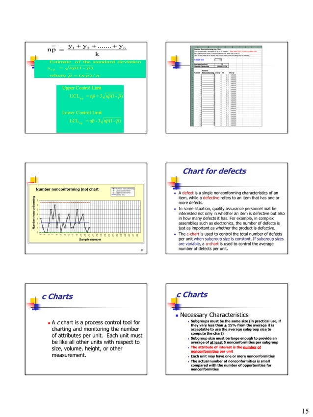 Session statistical process control (spc) | PDF | Physics | Science