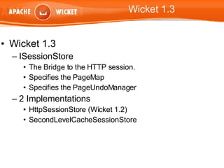 Session Stores, Page Maps And Pages | PPT