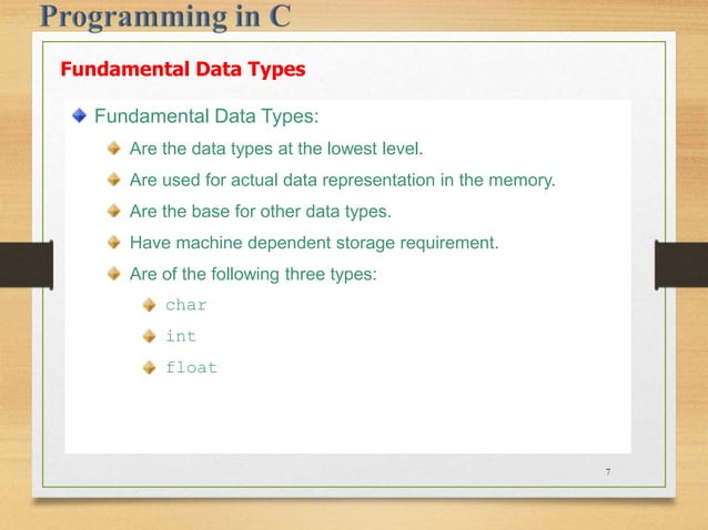C Programming ppt for beginners . Introduction | PPTX