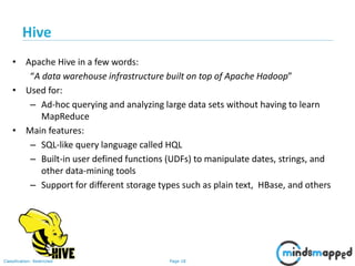 Session 01 - Into to Hadoop | PPT