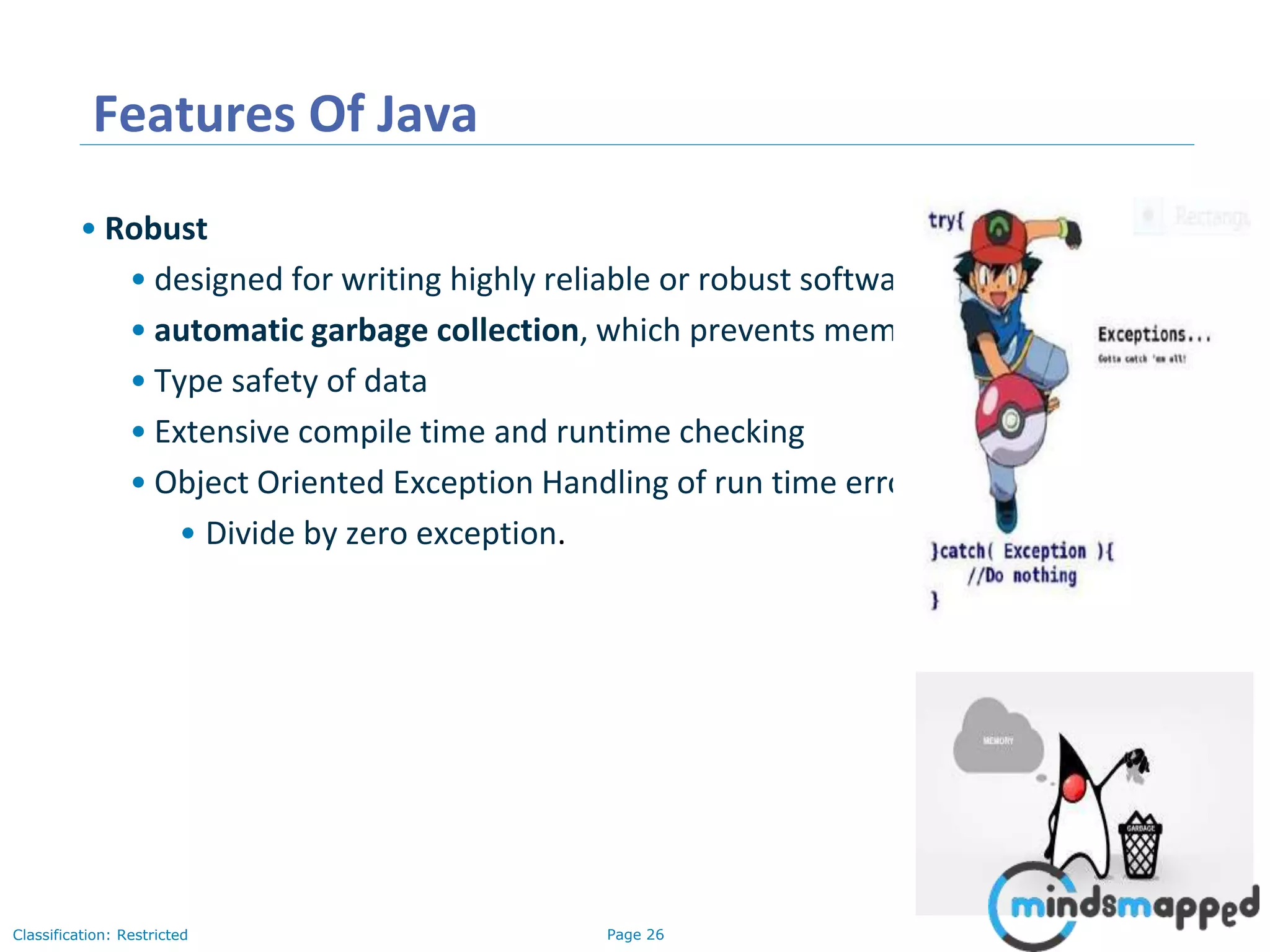 Session 01 - Introduction to Java | PPTX