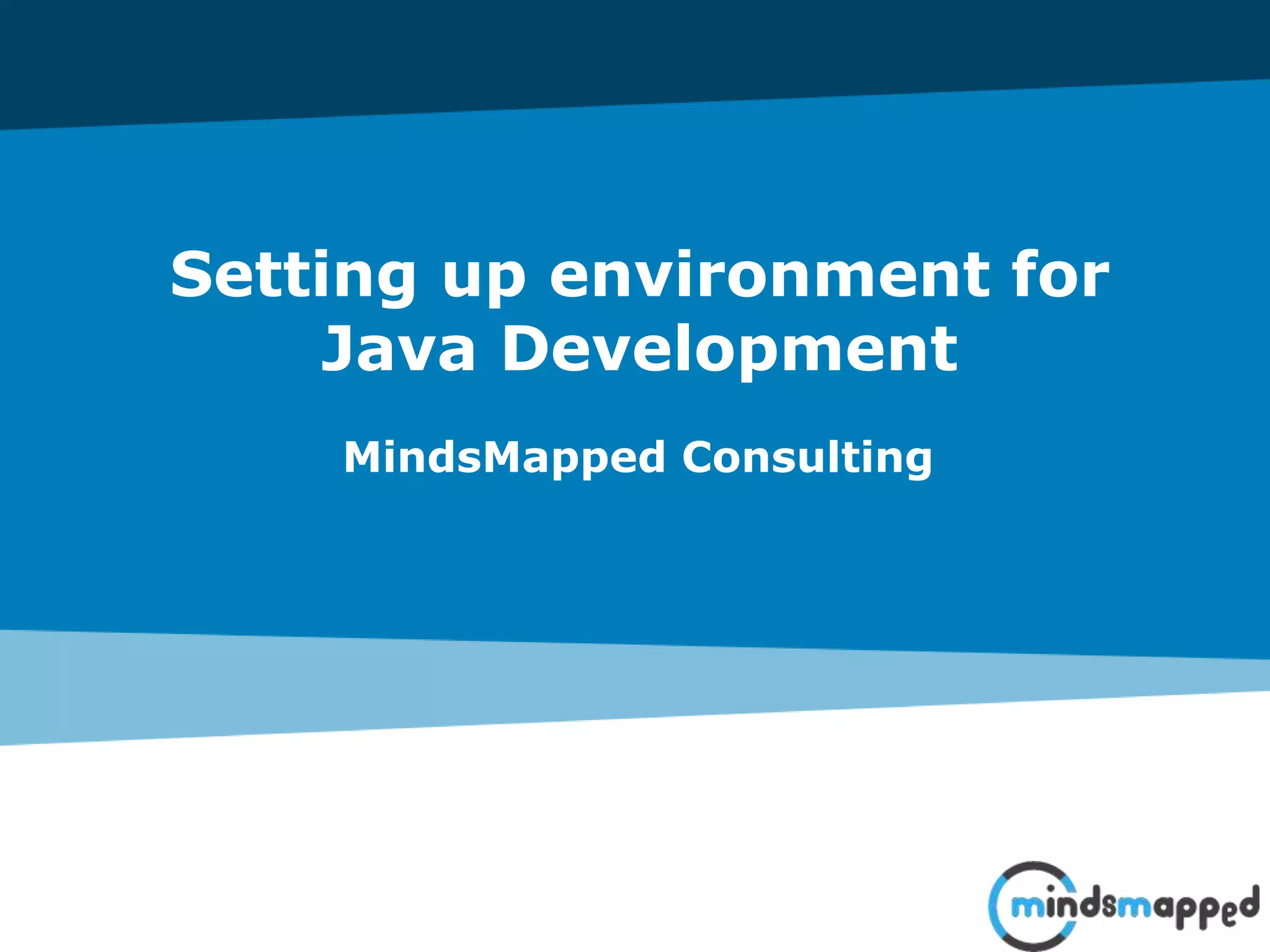 Session 01 - Introduction to Java | PPTX