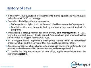 Session 01 - Introduction to Java | PPTX