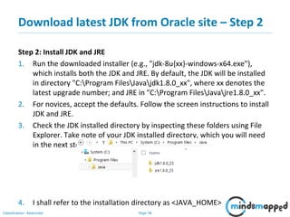 Session 01 - Introduction to Java | PPTX