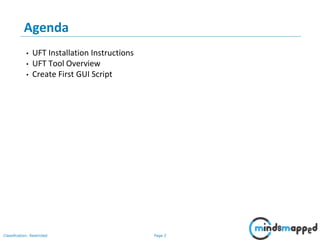 Session 01 - Introduction to UFT and Features | PPSX | Operating Systems | Computer Software and ...