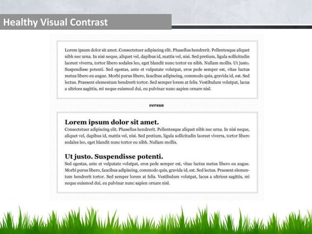 Understanding Visual Hierarchy In Web Design Pptx Web Design And Html Internet
