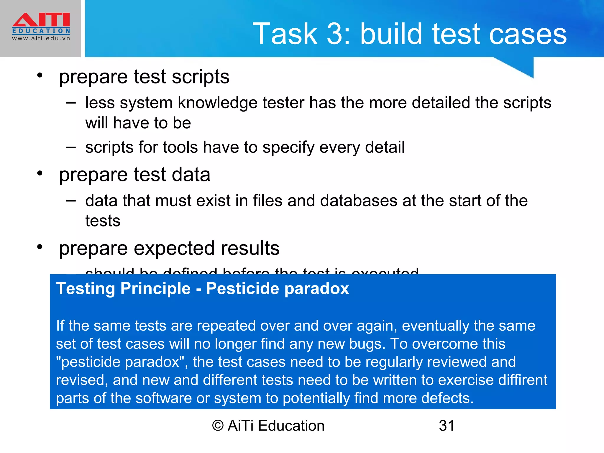 AiTi Education Software Testing Session 01 a | PPT