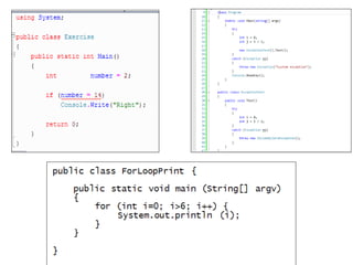 Session01 basics programming | PPT