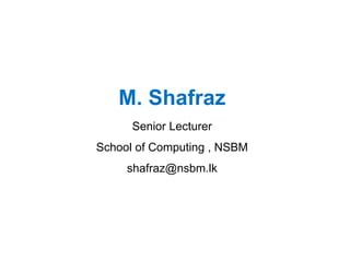 Session01 basics programming | PPT