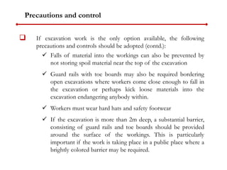 Construction Safety Training_Session 02_Excavation Works, Hazards and ...