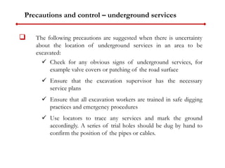 Construction Safety Training_Session 02_Excavation Works, Hazards and ...