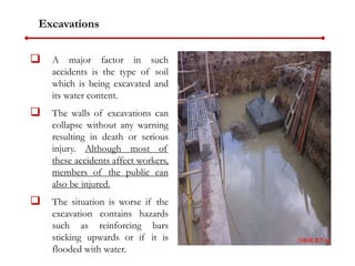 Construction Safety Training_Session 02_Excavation Works, Hazards and ...