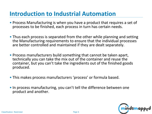 Session 02 - Introduction to Industrial Automation | PPTX