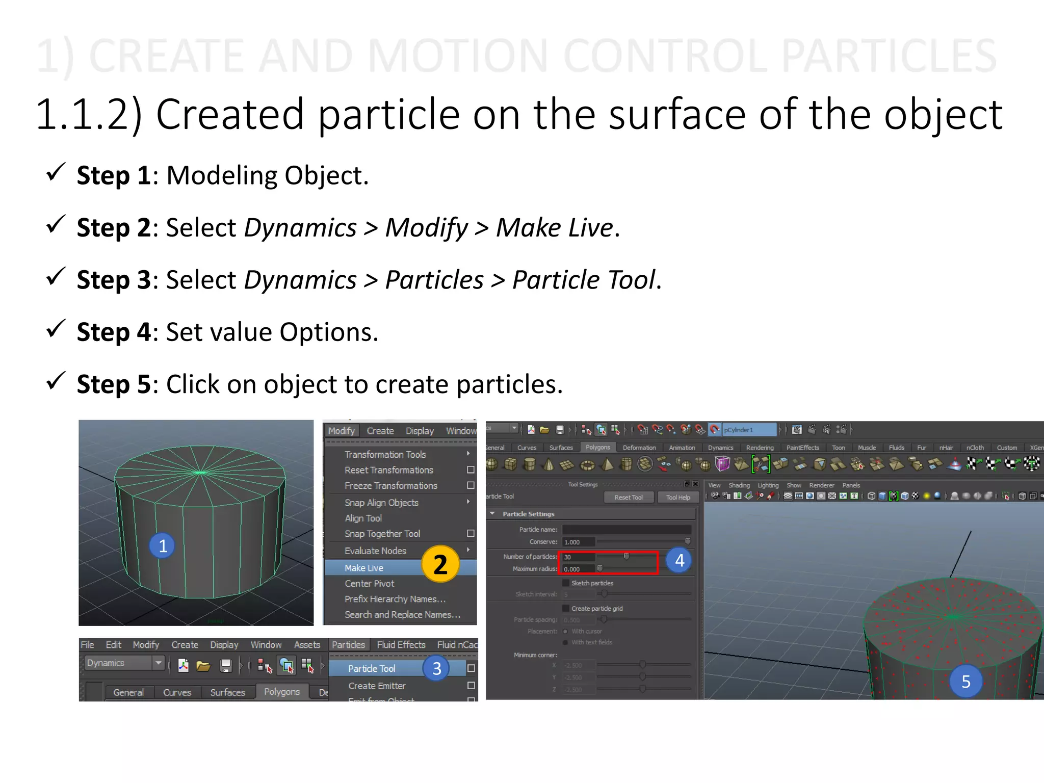 Session 02 – animation particle basics | PDF
