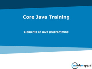 Elements of Java Language - Continued | PPSX | Programming Languages ...