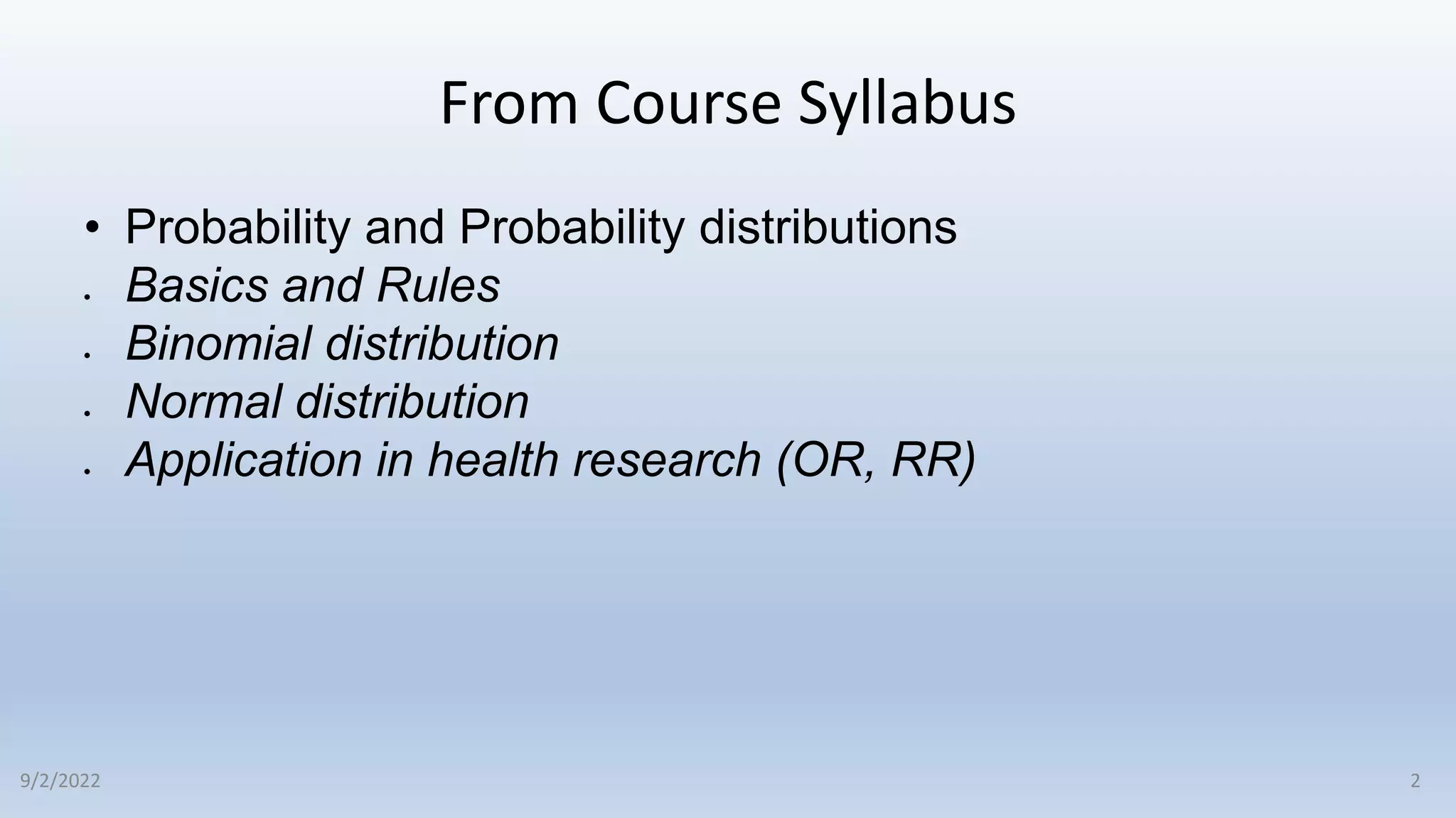 Session 03 Probability & sampling Distribution NEW.pptx
