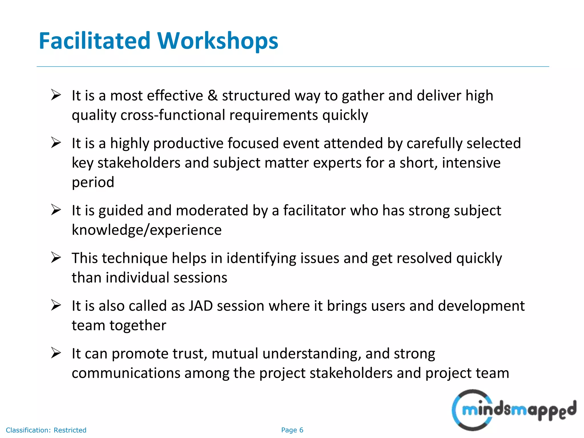 Requirement Elicitation Techniques | PPT