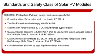 Session 04 solar pv modules | PPTX