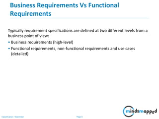 Business Functional Requirements | PPT