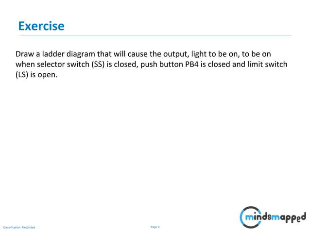 Session 05 - Ladder Logic Introduction - Slides | PPSX | Programming Languages | Computing