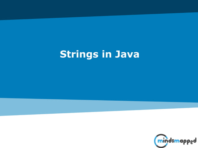 Strings in Java | PPSX