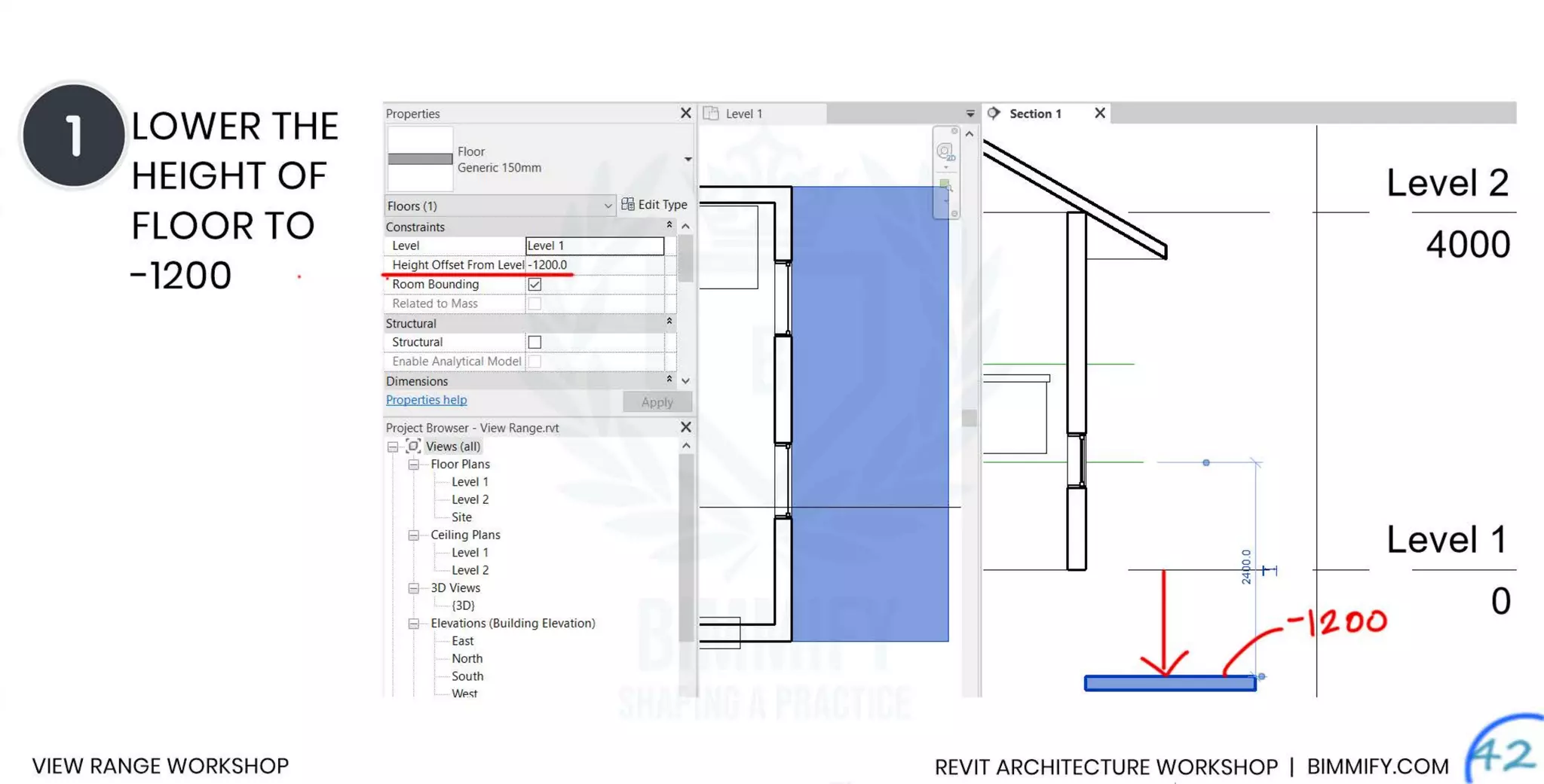 Revit View Range Workshop | PDF