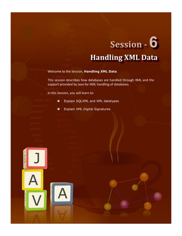 Session06 handling xml data | PDF