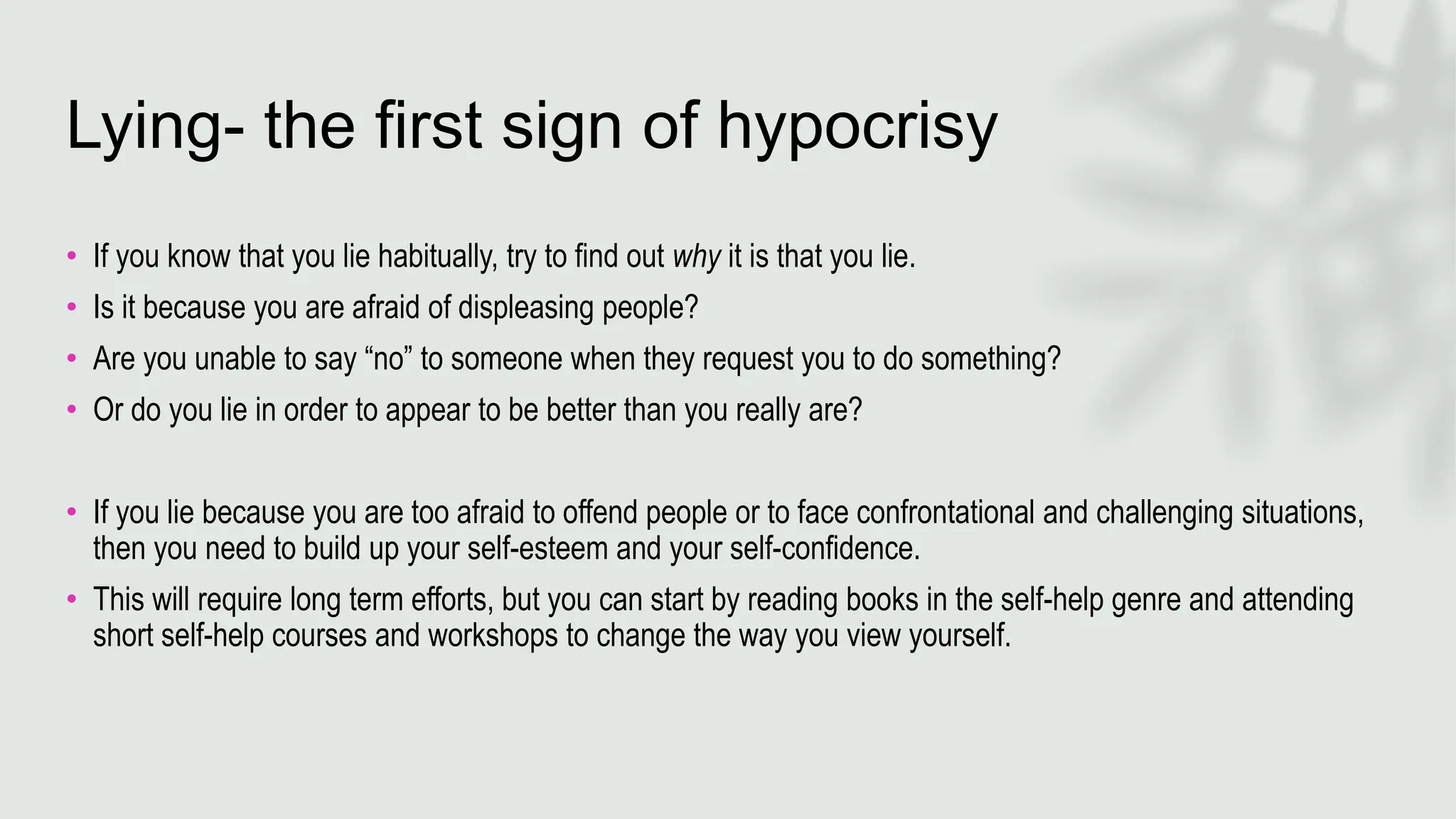 A lecture on How to Defeat Nifaaq (hypocrisy).pptx