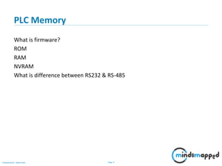 Session 06 - Ladder Logic - Exercises - Slides | PPSX