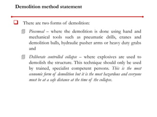 Construction Safety Training_Session 07_Construction Demolition ...