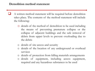 Construction Safety Training_Session 07_Construction Demolition ...