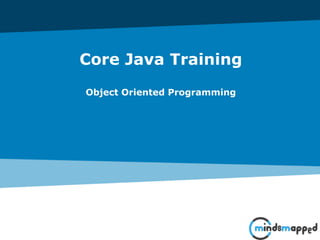 Intro to Object Oriented Programming with Java | PPT