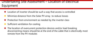 Session 07 site assessment & planning | PPTX
