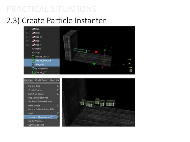 Session 08 – particle instancer | PPT