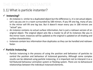 Session 08 – particle instancer | PPT