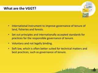 Main Objectives and Basic Concepts of the VGGT - Session 8 | PPTX