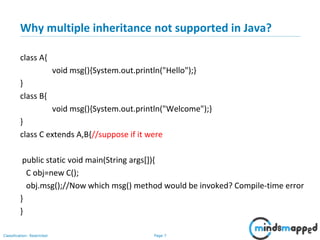 OOP with Java - Part 3 | PPT
