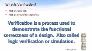 verification_planning_systemverilog_uvm_2020 | PDF