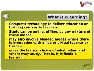 E Learning Concepts | PPT