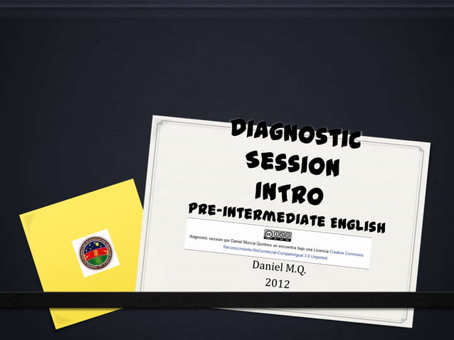 Diagnostic session Pre-intermediate English | PPT