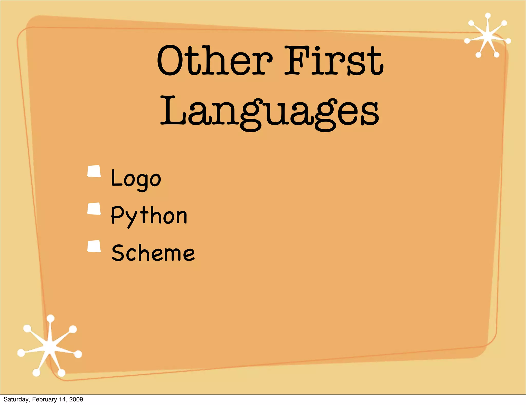 Scratch: Constructivist Learning Environment | KEY | Computer Animation ...