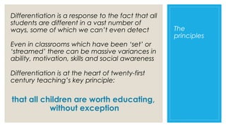 Session 1 - differentiation | PPT