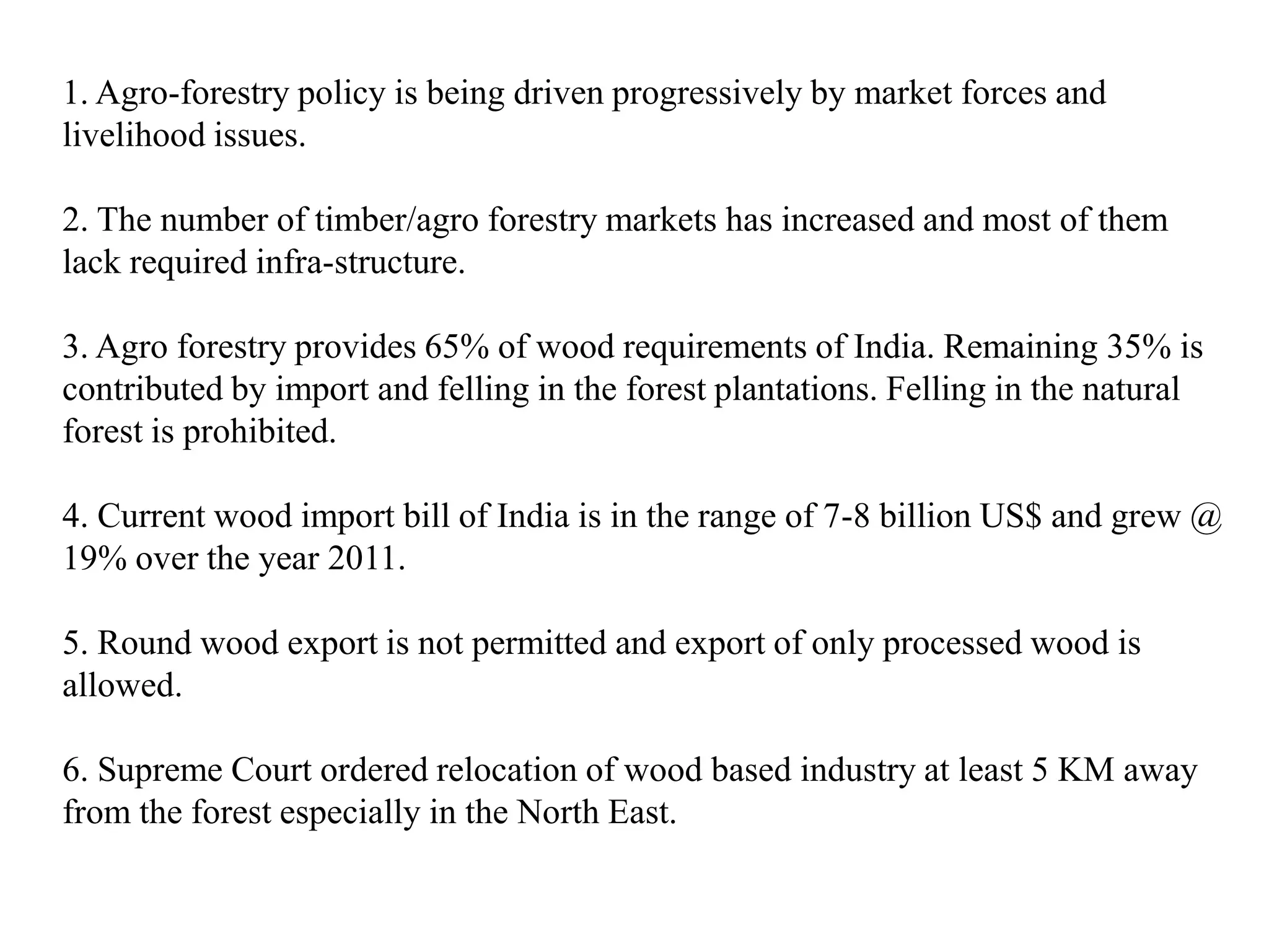Session 1.1 policy of agroforestry india | PPTX