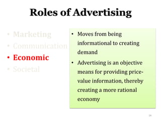 Introduction to advertising & integrated marketing communication | PPTX
