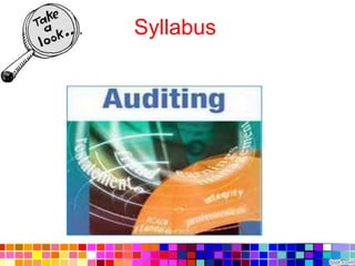 Unit 1 Introduction to Auditing | PPTX
