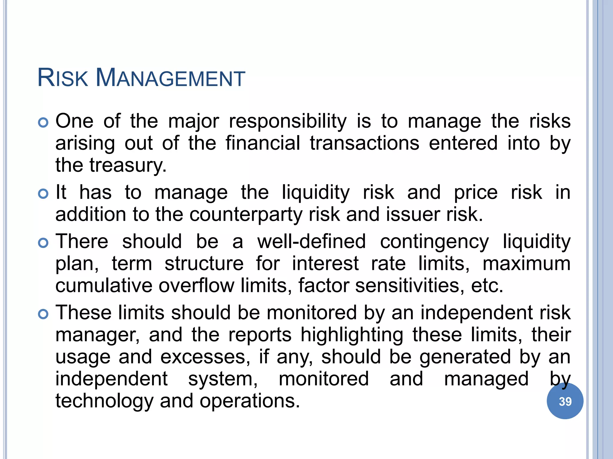 Treasury Management | PPTX